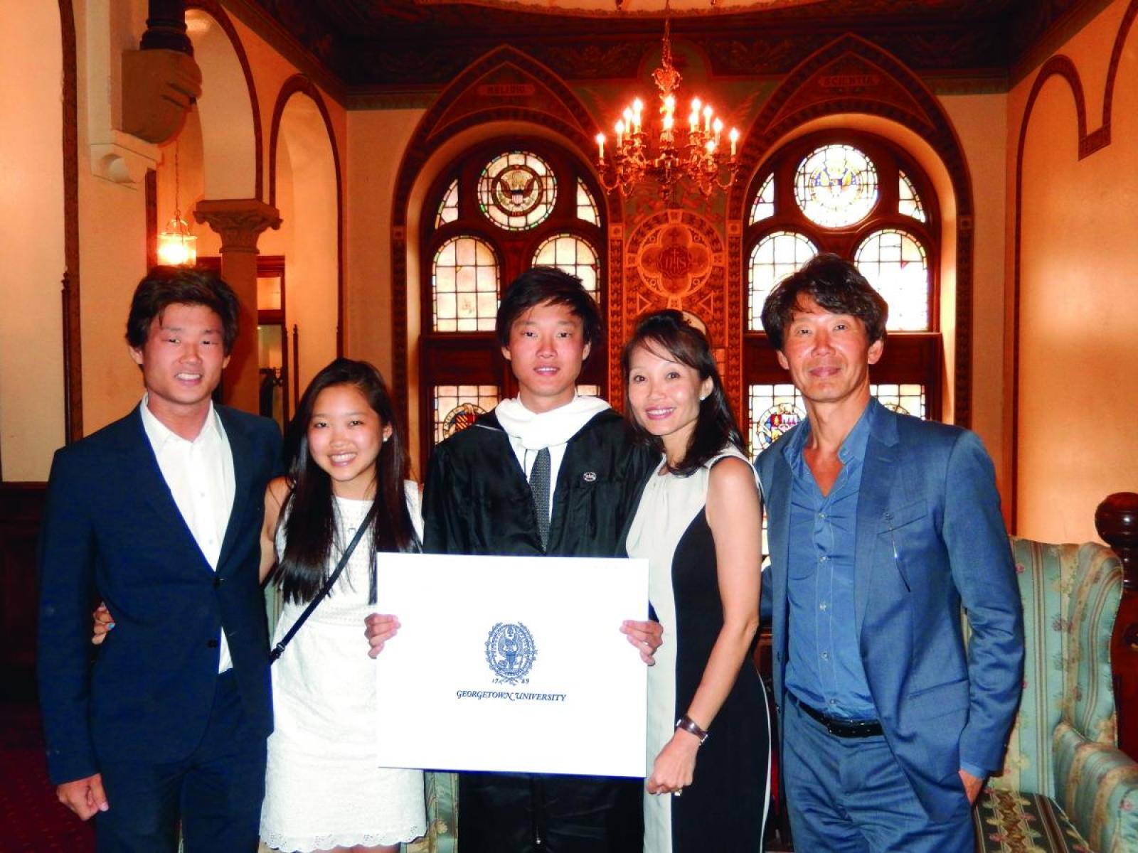 Donor Profile The Kwan Family Georgetown Today Donor Profile The Kwan Family Georgetown Today